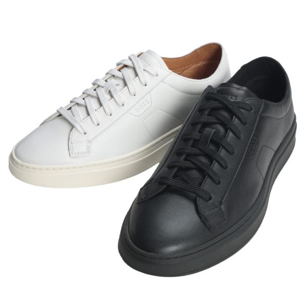 HUGO BOSS（ヒューゴ ボス）は、ドイツ発のラグジュアリーファッションブランドで、クラシックなスタイルと洗練されたデザインが特徴です。HUGO BOSS（ヒューゴボス）の洗練された美学が宿る、ミニマルで都会的なローカットスニーカーです...