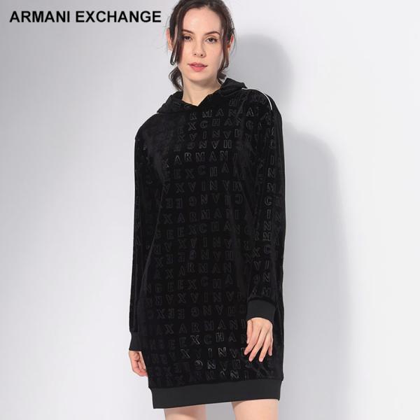 Armani Exchangeは、若者向けのスタイリッシュで手頃な価格のファッションブランドです。エンボスロゴをオールオーバに施したベルベットワンピース。ベルベットは季節感あふれる一着として持っておきたいマストハブアイテムです。ラインデザイ...