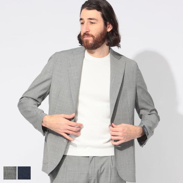 Barbaは、1964年設立のイタリア発の高級ハンドメイドシャツブランドです。BARBAのウール混無地シングルジャケットは、上質なウール素材を使用し、滑らかな肌触りと美しい光沢が特徴です。無駄を省いたシンプルなデザインは、ビジネスシーンはも...