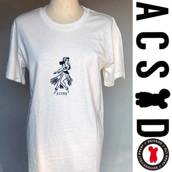 ■商　品：ACSOD 2021 Tシャツ HULA LOGO■カラー：薄いクリーム色(ブラックロゴ)■サイズ：S・M・L※商品の詳細は「商品説明」にてご案内しておりますのでご覧くださいーーーーーーーーーーーーーーーーーーーーーーーー■配送方...