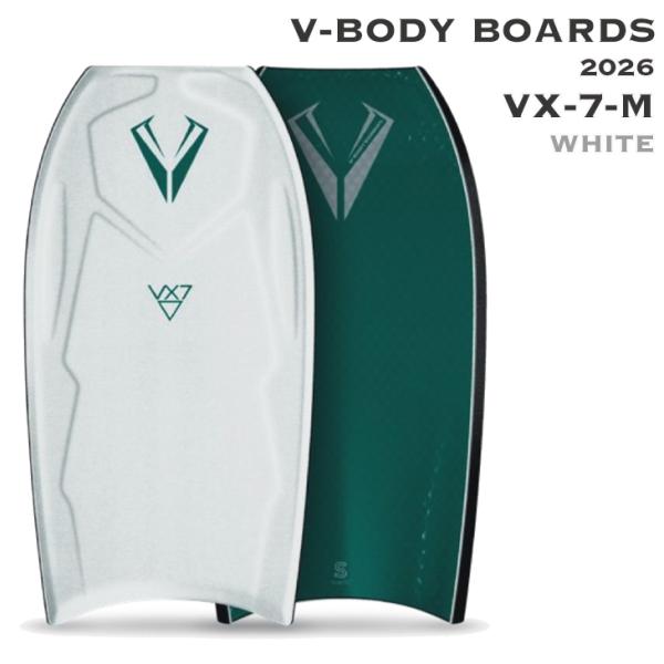■商　品：V-BODY BOARDS VX-7-M　2026モデル■サイズ：102cm■カラー：ホワイト■プラグ：ご希望の方にはプラグ&amp;取付け料をサービスします※在庫僅少につきご注文前に在庫の有無をお問い合わせいただけると幸いです※...