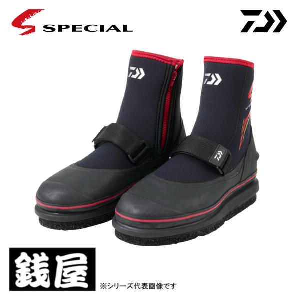 ●ソールタイプ：フェルトスパイク●タイプ：先丸●素材：5mm厚クロロプレン●防水仕様：非防水●カラー：ブラック