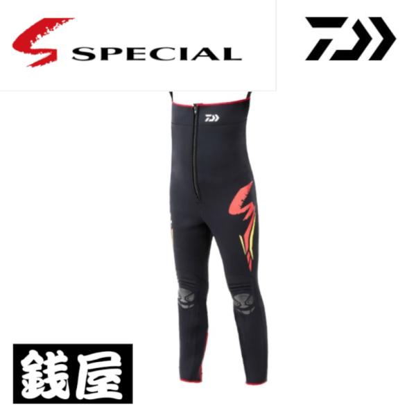 ●タイプ：ウェットタイツ●素材：2.5mm厚クロロプレン●防水仕様：非防水●カラー：ブラック