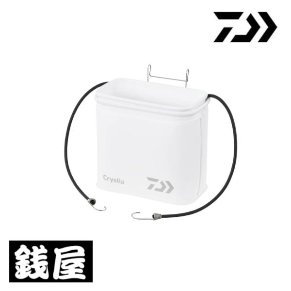 ●商品名：ダイワ クリスティア ワカサギ 活かしバッカンH21(B)ホワイト●素材：EVA●カラー：ホワイト●本体外寸（cm）：約12×21×20