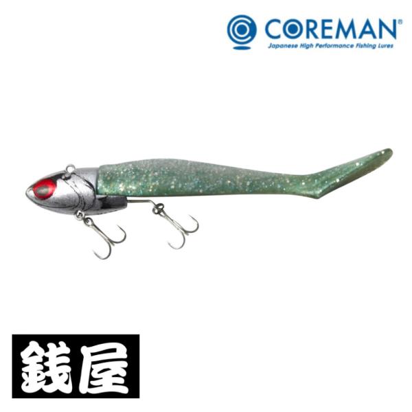 ■ LURE SPEC ■LENGTH： 135mmWEIGHT： HEAD 36g / WORM 8gRING： コアマン オリジナル #2HOOK： がまかつ トレブル13 #8WORM： コアマン アルカリシャッド 110mm■ FE...