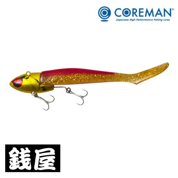 ■ LURE SPEC ■LENGTH： 135mmWEIGHT： HEAD 36g / WORM 8gRING： コアマン オリジナル #2HOOK： がまかつ トレブル13 #8WORM： コアマン アルカリシャッド 110mm■ FE...