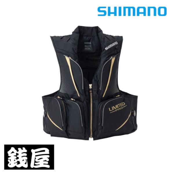 カラー：リミテッドブラックサイズ：L浮力補助材が入ったリミテッドプロガードベストです。ポケット容量はそのまま、かつ運動性能も維持しています。股ベルトを締めて着用していただき、鮎釣りを心置きなく楽しんでください。