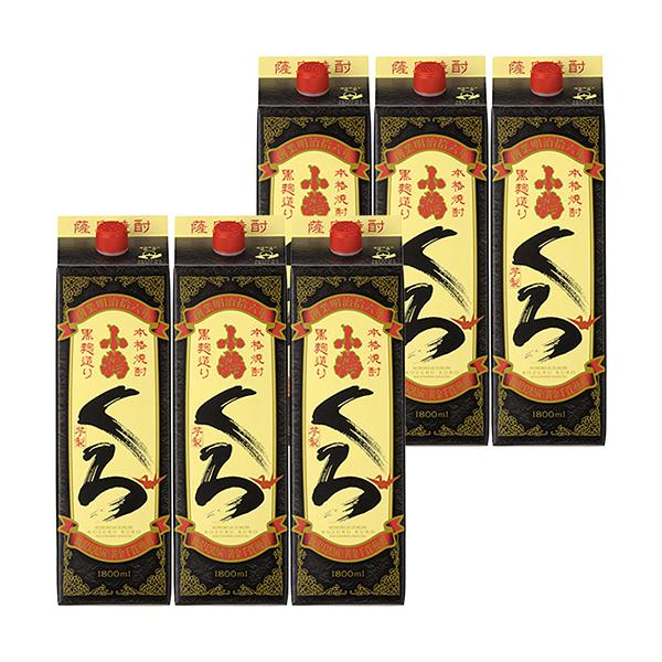 商品詳細品名小正醸造 芋焼酎 小鶴くろ商品説明「小鶴くろ」は、コクと旨味を生み出す黒麹でつくられた本格薩摩焼酎です。芋焼酎の魂とも言える黄金千貫と低圧芋蒸し法でつくられています。さつまいもの香りをよりしっかりと閉じ込め仕込み、横型常圧蒸留器...