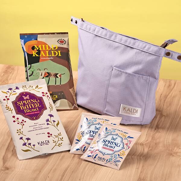 コーヒー紹介「焙煎珈琲マイルドカルディ」実店舗のコーヒーサービスでお配りしている人気No.1コーヒー。ブラジル本来の甘さがお楽しみいただける当店の看板ブレンドです。持続する甘い余韻を楽しめます。「焙煎珈琲スプリングビターブレンド」ダークチェ...