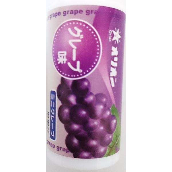 ＜ミニグレープ（ラムネ菓子）8ｇ入×３０個　オリオン(株)＞　中身1個あたりの大きさ：縦　5.2ｃｍ×横　直径2.7ｃｍ【送料の目安】　当商品のみの場合、重さ的に数量32BOX（960個）まで　送料１個口料金で発送できます！　他のお菓子と同...