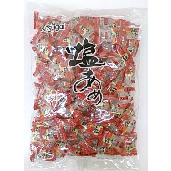 〈春日井　塩あめ　1ｋｇ入　1袋〉　参考標準粒数　約150粒【送料の目安】　塩あめ1ｋｇ入を重さ的に数量20袋まで　送料１個口料金で発送できます！　他の商品と同梱可能！【注意事項】・パッケージのデザイン等、予告なく変更する場合があります。・...