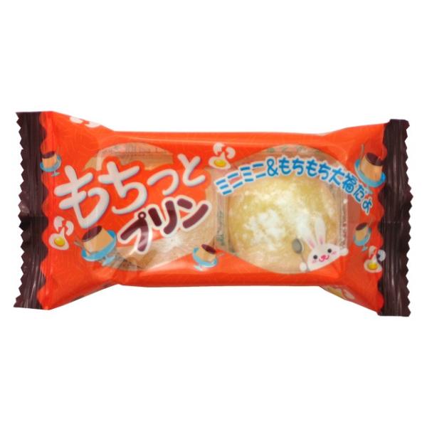 〈もちっとプリン　2個入×20袋　（株）やおきん〉【送料の目安】　当商品のみの場合、嵩的に数量40（800個）まで　送料１個口料金で発送できます！　他のお菓子と同梱可能です。（送料無料商品、お菓子袋詰め合わせを除く）【注意事項】・パッケージ...