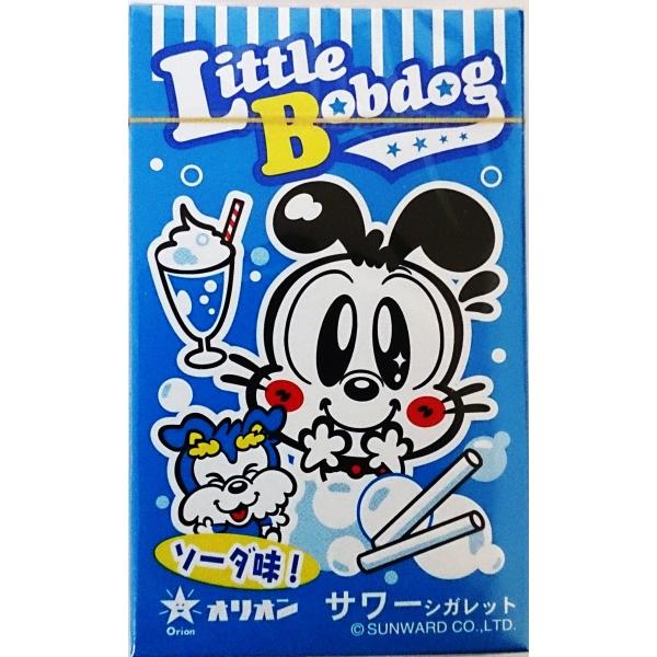 ＜サワーシガレット　６本入×３０個　オリオン(株)＞　中身1個あたりの大きさ：縦7.8ｃｍ×横4.8ｃｍ×厚さ1.6ｃｍ　賞味期限は180日以上ある商品をご用意します。【送料の目安】　当商品のみの場合、重さ的に数量32（960個）まで　送料...