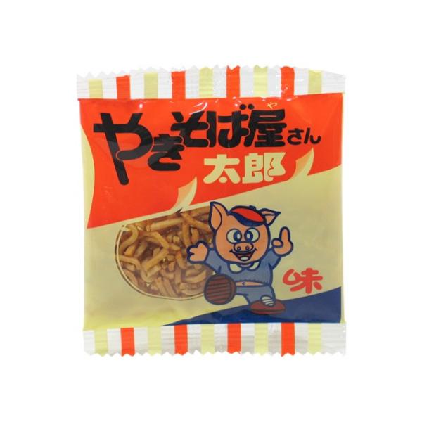 【送料の目安】　やきそば屋さん太郎　30袋入を嵩、重さ的に数量50（1500袋）まで　送料１個口料金で発送できます！　他のお菓子と同梱可能です。（送料無料商品、お菓子袋詰め合わせを　除く）【注意事項】・パッケージのデザイン等、予告なく変更す...