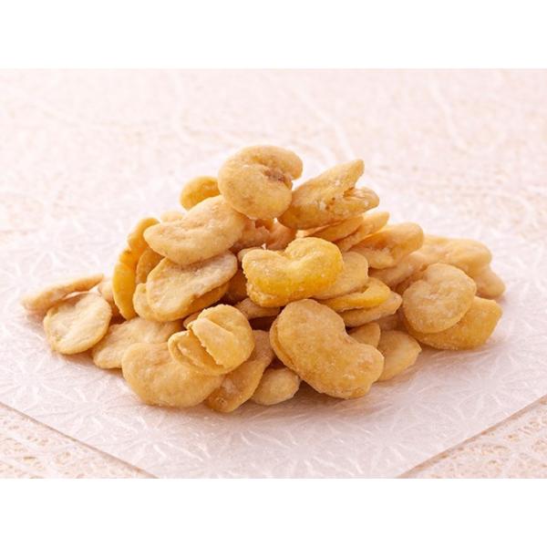 ■素材を活かした素朴な豆菓子この【生姜そら豆】は、皮を取ったそら豆にすりおろした国産ショウガ入りの蜜を手掛けした豆菓子です。素材の味を活かしてサッパリした甘さになっています。食品添加物は不使用。私が子どもの頃には当たりまえに有ったように、混...