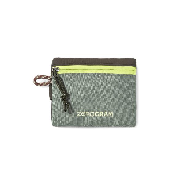 【SPEC】材質：CORDURA ポリエステル 100%重量：36g（ウオレットのみ 17g）サイズ：9(W)x 11.8(H)cmカラー：ORANGE, GREEN