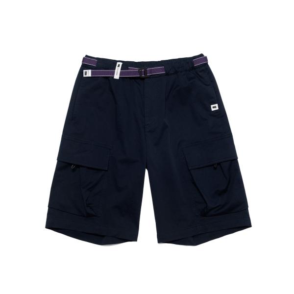 ゆったりシルエットと立体ポケットが特長なデザインの、ライトアウトドア向けカーゴショートパンツ（unisex）。バイオウオッシュ加工で柔らかな肌さわりとナチュラルな風合いです。・cotton97％、polyurethane3％バイウオッシュ加...