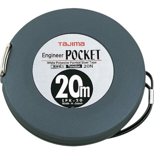 【商品概要】一般測定用の巻尺です。軽くて丈夫なABS樹脂ケースです。折れ曲がりに強く、耐久性にすぐれたSK85(炭素工具鋼第5種)を芯材に、ホワイトポリエステル樹脂塗料焼付塗装後目盛印刷を施し、その上に透明樹脂塗料を焼付塗装したテープです。...