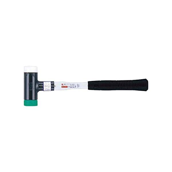 【商品概要】●ヘッド:ナイロン(白)、高密度ポリエチレン(PE)(緑)●柄:グラスファイバー【商品説明】【商品詳細】ブランド：オーエッチ工業(OH Kogyo)商品種別：プラスチックハンマー商品名：OH グラスショックレスハンマー#1 OS...