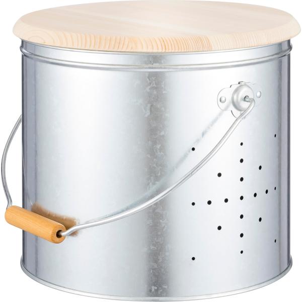 【商品概要】生産国:日本ジャガイモを約50ヶ保存する事が出来ます。水漏れ処理を施しておりません。水・液体を入れる容器として使用しないでください。ワンランク上質の「手づくりバケツ」1923年創業以来、バケツ職人が、伝統の技術を守り、1つずつ手...