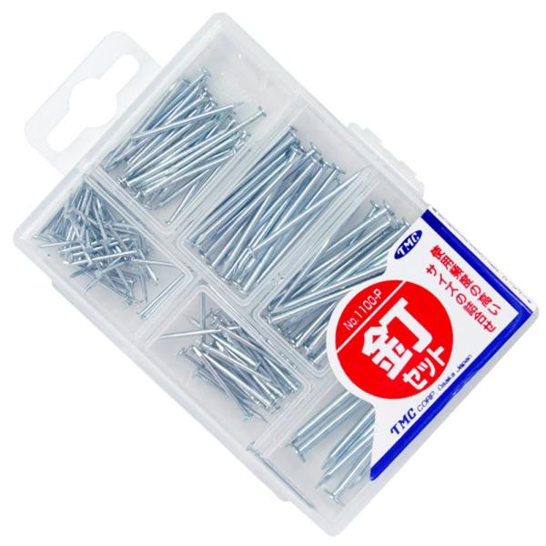 【商品概要】セット内容:66mm 約7本、20mm 約56本、26mm 約30本、33mm 約30本、39mm 約20本、45mm 約20本【商品説明】【商品詳細】ブランド：豊光商品種別：ネジ釘商品名：TOYOMITSU 釘セット No.1...