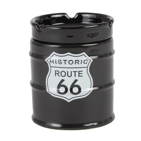 【商品概要】サイズ:8.9×8.9×高さ10.8cm【商品説明】【商品詳細】ブランド：愛龍社商品種別：ホーム＆キッチン商品名：愛龍社 NEWドラム缶灰皿 ROUTE66 AR-1426-4製造元：愛龍社商品番号：AR-1426-4商品内容：...