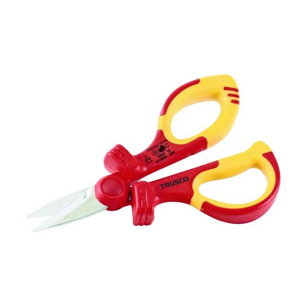 【商品概要】ハサミ・ナイフ(絶縁)【商品説明】【商品詳細】ブランド：トラスコ中山(TRUSCO)商品種別：ハサミ商品名：TRUSCO(トラスコ) 絶縁電工ハサミ 150mm TZES-150製造元：RIDGE TOOL(リッジツール)商品番...