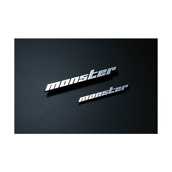 【商品概要】モンスターのロゴの立体エンブレムです。【サイズ】100mm×15mm【商品説明】【商品詳細】ブランド：モンスタースポーツ(MONSTER SPORT)商品種別：ステッカー・デカール商品名：MONSTER SPORT メッキエンブ...
