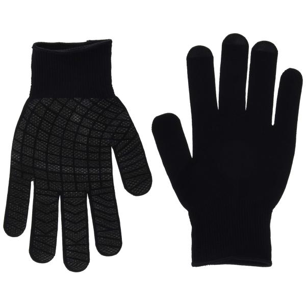 【商品概要】原産国:日本サイズ:L手のひら周り(cm):19.0色:ブラック全長(cm):22.5中指長さ(cm):7.515ゲージ編繊維部:ナイロン100%すべり止め部:塩化ビニール【商品説明】【商品詳細】ブランド：福徳産業商品種別：産業...