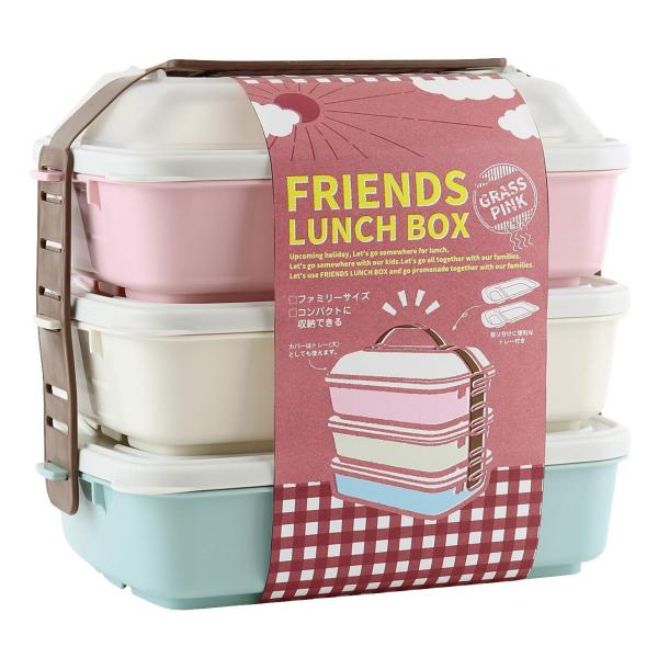 【商品概要】サイズ(約):262×162×高さ245mm、容量:4.8L (3段の合計)本体重量(約):825g素材・材質:本体・取っ手・トレー (大・小)/ポリプロピレン、ベルト・フタ/ポリエチレン生産国:日本耐熱温度:本体・取っ手・トレ...