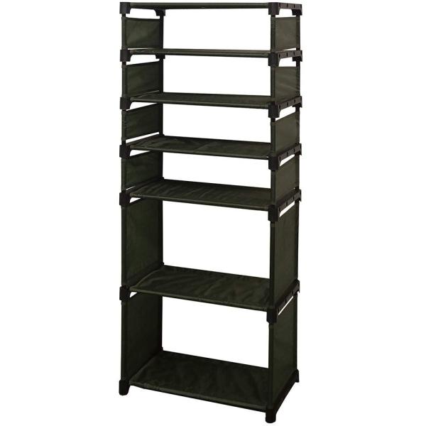 【商品概要】[素材]: [パイプ]: 鉄, [棚（ラック）]: ポリエステル, [接合部分]: ポリプロピレン[全体総耐荷重]: 約25kg, [棚（ラック） 耐荷重]: 約7kg【商品説明】【商品詳細】ブランド：スロウワー(SLOWER)...