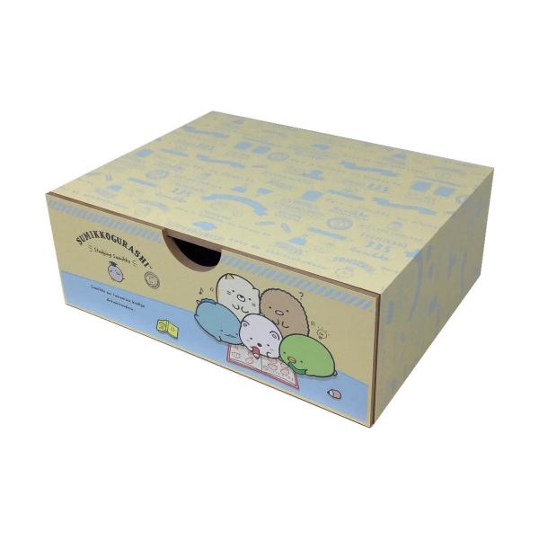 【商品概要】●本体サイズ約縦72×横198×奥行148mm【商品説明】【商品詳細】ブランド：ナガノファクトリー商品種別：収納ケース・ボックス商品名：すみっコぐらし 引き出しボックス横型ワイド（すみっコぐらし おべんきょう） SG2200製造...