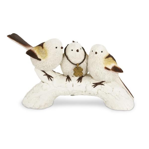 【商品概要】?雪の妖精の愛称で親しまれる、ふっくらしたフォルムがかわいい野鳥シマエナガのガーデンオブジェです。?【サイズ】W300×D105×H150（mm）?【素材】レジン・ラバー・麻?『安心の国内（日本）ブランド』日本企業による企画・開...