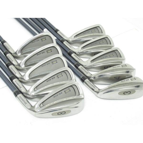 ■種別：アイアンセット　■メーカー：ブリヂストン■モデル：ビームSS-010　■シャフト：FCI-50L■フレックス：R　■ロフト：26■本数：10　■番手：3-9 P・PS・S■長さ：38　■クラブ重量：366■ライ角：61　■バランス：...