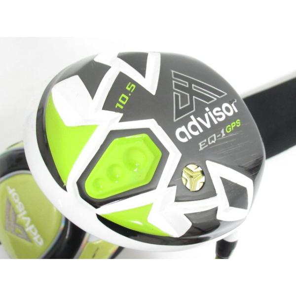 ■種別：ドライバー　■メーカー：その他■モデル：advisor EQ-1 GPS　■シャフト：カーボン■フレックス：S　■ロフト：10.5■本数：1　■番手：1W■長さ：46　■クラブ重量：289■ライ角：0　■バランス：C8■キックポイン...