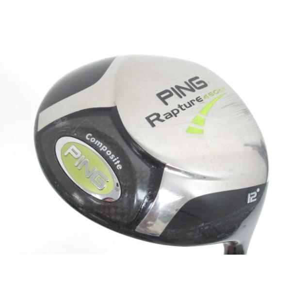 ■種別：ドライバー　■メーカー：ピン■モデル：Rapture　■シャフト：TFC570D■フレックス：S　■ロフト：12■本数：1　■番手：1W■長さ：45.75　■クラブ重量：306■ライ角：58　■バランス：D3■キックポイント：　■ヘ...