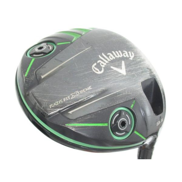 ■種別：ドライバー　■メーカー：キャロウェイ■モデル：RAZR FIT XTREME　■シャフト：TourAD GT-6(JP)■フレックス：S　■ロフト：9.5■本数：1　■番手：1W■長さ：45　■クラブ重量：317■ライ角：57　■バ...