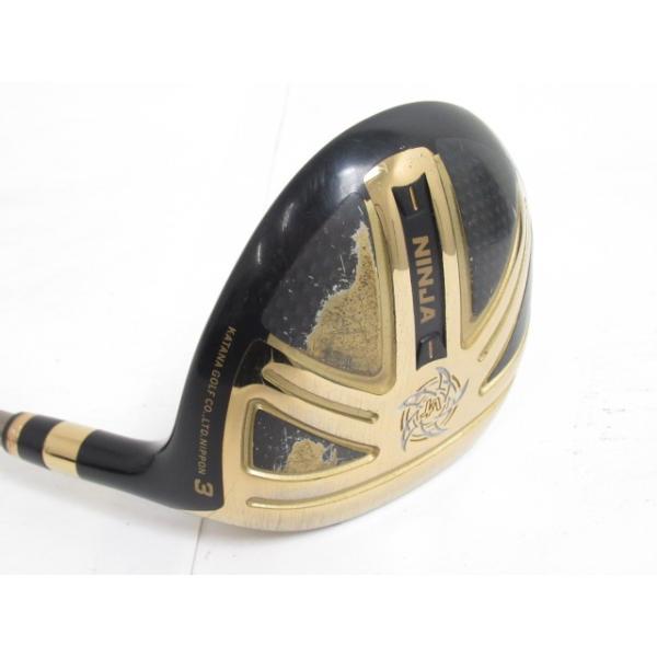 ■種別：フェアウェイウッド　■メーカー：カタナゴルフ■モデル：NINJA Conforming　■シャフト：リシャフト Viel-X TYPE3■フレックス：R　■ロフト：16■本数：1　■番手：3W■長さ：43.5　■クラブ重量：299■...