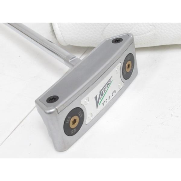 ■種別：パター　■メーカー：キャスコ■モデル：VATIC GOLF VTC-P-010　■シャフト：■フレックス：　■ロフト：3■本数：1　■番手：P■長さ：34　■クラブ重量：534■ライ角：71　■バランス：D4■キックポイント：　■ヘ...