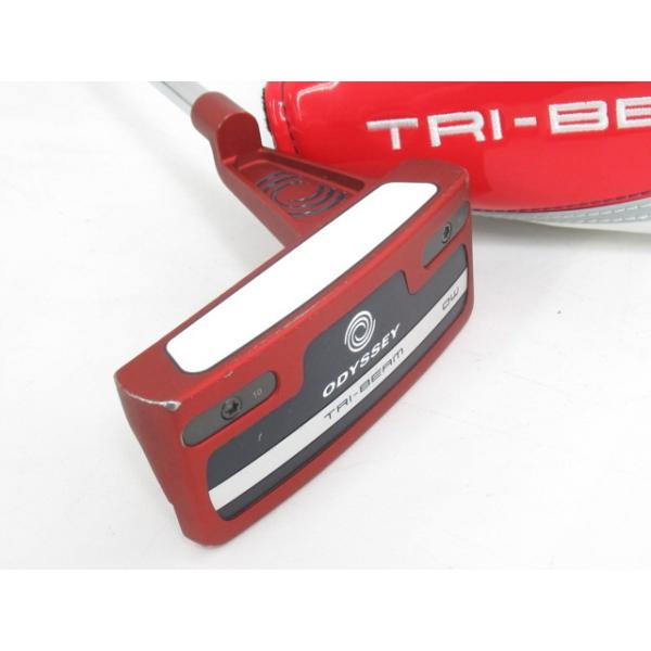 ■種別：パター　■メーカー：オデッセイ■モデル：TRI-BEAM RED DW　■シャフト：STROKELAB 70C RED[34]■フレックス：　■ロフト：3■本数：1　■番手：P■長さ：34　■クラブ重量：541■ライ角：70　■バラ...