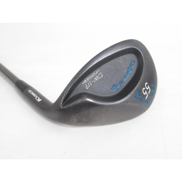 ■種別：ウェッジ　■メーカー：キャスコ■モデル：DW-117BLKウエッジ　■シャフト：KBS TOUR Hi-REV 2.0■フレックス：S　■ロフト：55■本数：1　■番手：55■長さ：35　■クラブ重量：466■ライ角：63.5　■バ...