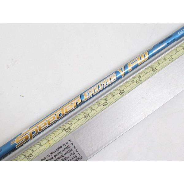 ■商品詳細種別：シャフトメーカー：フジクラモデル：Speeder EvolutionV FW60（S） タイトリスト用スリーブ定価：0状態：中古【その他コメント】長さ1024mm　フレックス：S■トルク：4.0■スリーブ：タイトリスト用■キ...