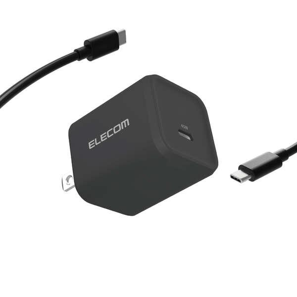 USB Type-Cポートを搭載したAC充電器。対応するノートパソコンやスマートフォン、タブレットを最大45W出力のUSB Power Deliveryで充電できます。USB Power DeliveryおよびPPS規格に対応。GaN II...