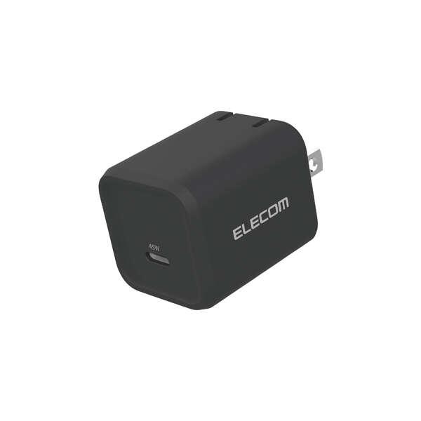 USB Type-Cポートを搭載したAC充電器。USB Power DeliveryおよびPPS規格に対応。対応するノートパソコンやスマートフォン、タブレットを最大45W出力のUSB Power Deliveryで充電できます。GaN II...