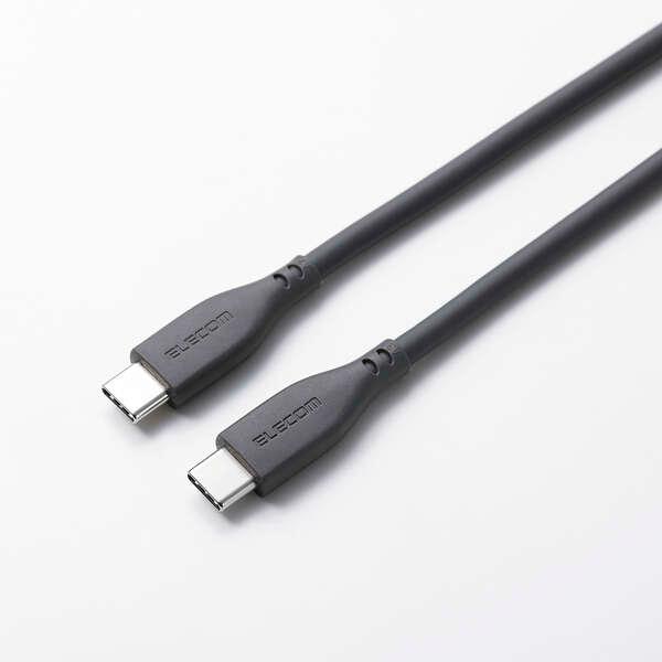 USB Type-Cポート搭載のスマートフォンやタブレットなどに、USB Type-Cポート搭載のパソコンおよびAC充電器・モバイルバッテリーなどを接続し、充電やデータ転送ができるUSB Type-Cケーブル。USB Power Deliv...