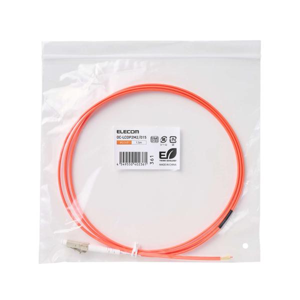 光で信号を伝送し、大容量のデータ伝送が可能な光ファイバーケーブルです。短距離伝送が可能です。一方には取り外し可能なプッシュプル方式のLCコネクターを装備し、もう一方はコネクターが未装着の状態です。伝送損失が低く、広帯域にて高品質かつ安定した...