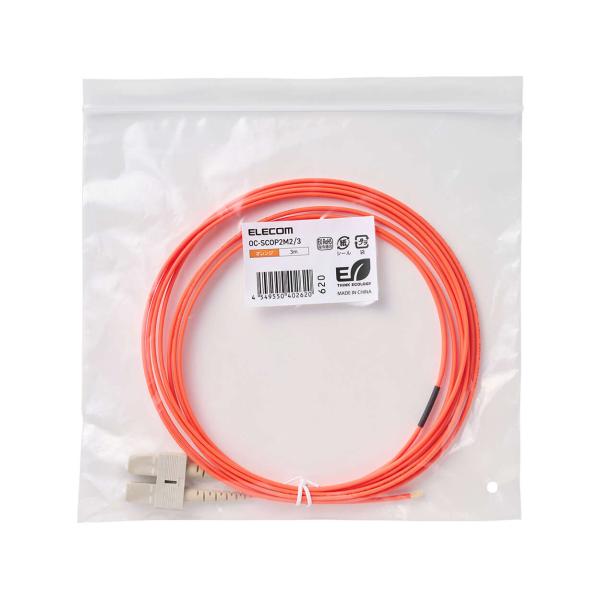 光で信号を伝送し、大容量のデータ伝送が可能な光ファイバーケーブルです。短距離伝送が可能です。一方には取り外し可能なプッシュプル方式のSCコネクターを装備し、もう一方はコネクターが未装着の状態です。伝送損失が低く、広帯域にて高品質かつ安定した...