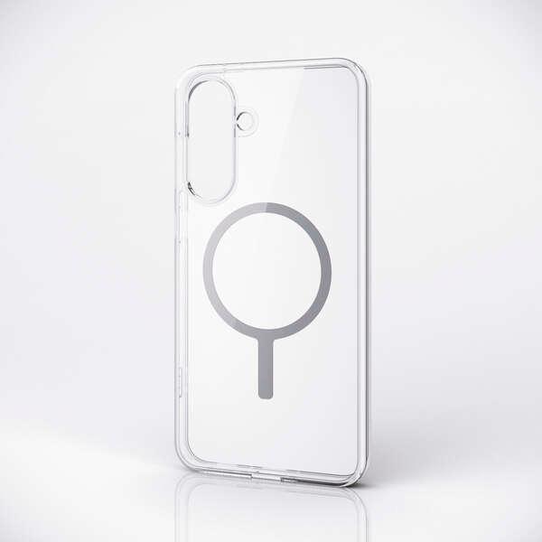 磁力装着タイプのワイヤレス充電器に対応した“MAGKEEP”シリーズ。側面に弾力性のあるTPU素材を、背面に強じんで透明度の高いポリカーボネート素材を使用したハイブリッドケース。四つ角にエアークッションを設け、本体を衝撃から守ります。ケース...