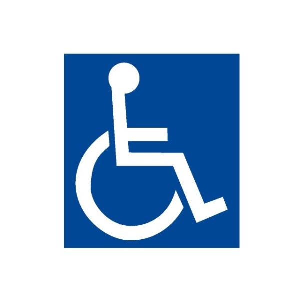 車いすマーク  ： 障害者マークマグネットタイプ：裏面磁石： 高品質サイズ：縦118mm 横110mm ※10枚セット以上ご購入の場合、メール便では、発送できませんので、送料を変更させて頂く場合がございます。ご了承ください。※メール便ご利用...