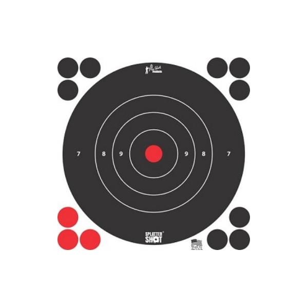 SplatterShot Bullseye Target 12インチ(約30.5cm) ホワイト 5枚pro shot　プロショット